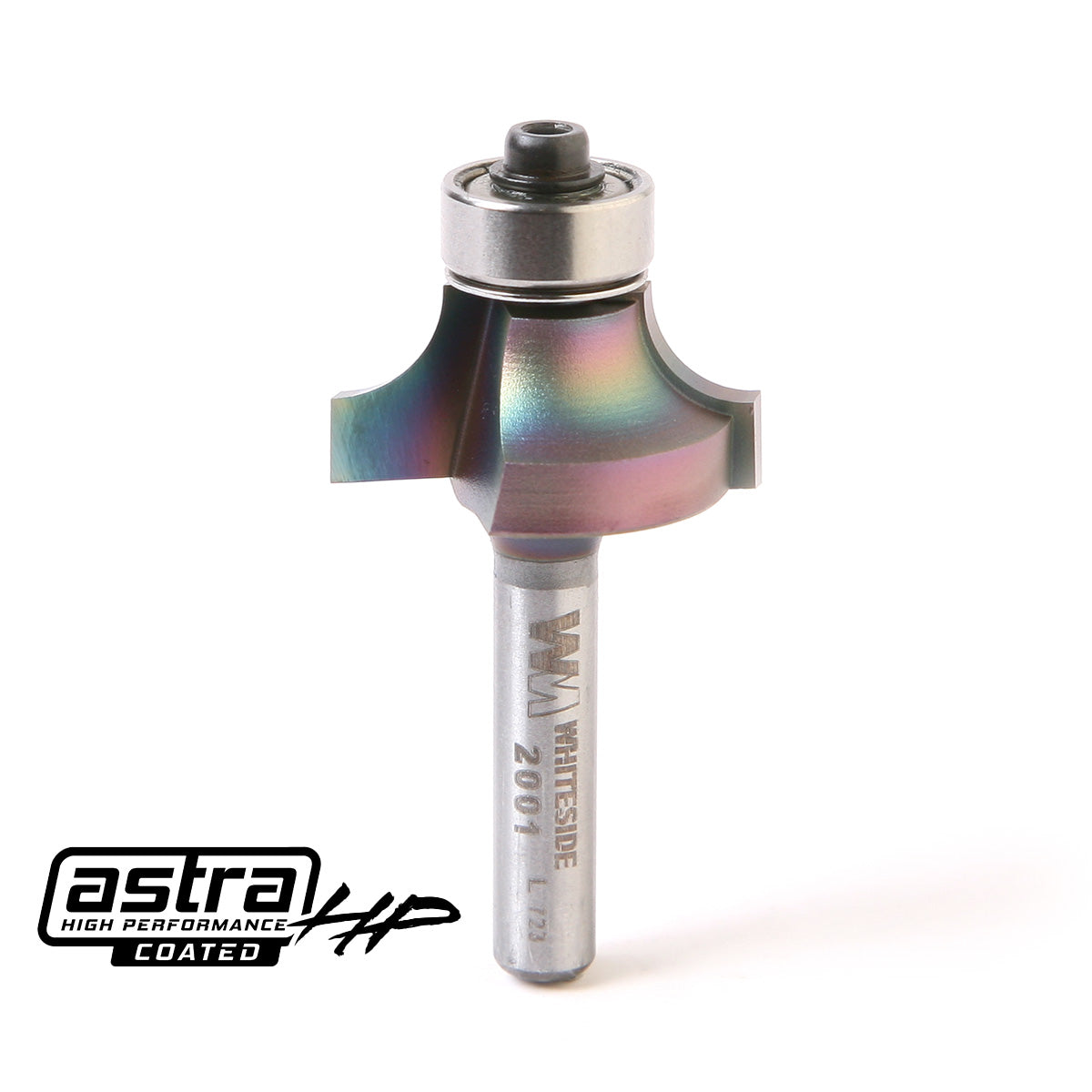 AstraHP Coated Whiteside 2001 Roundover Router Bit 1/4″ Radius x 1/4″