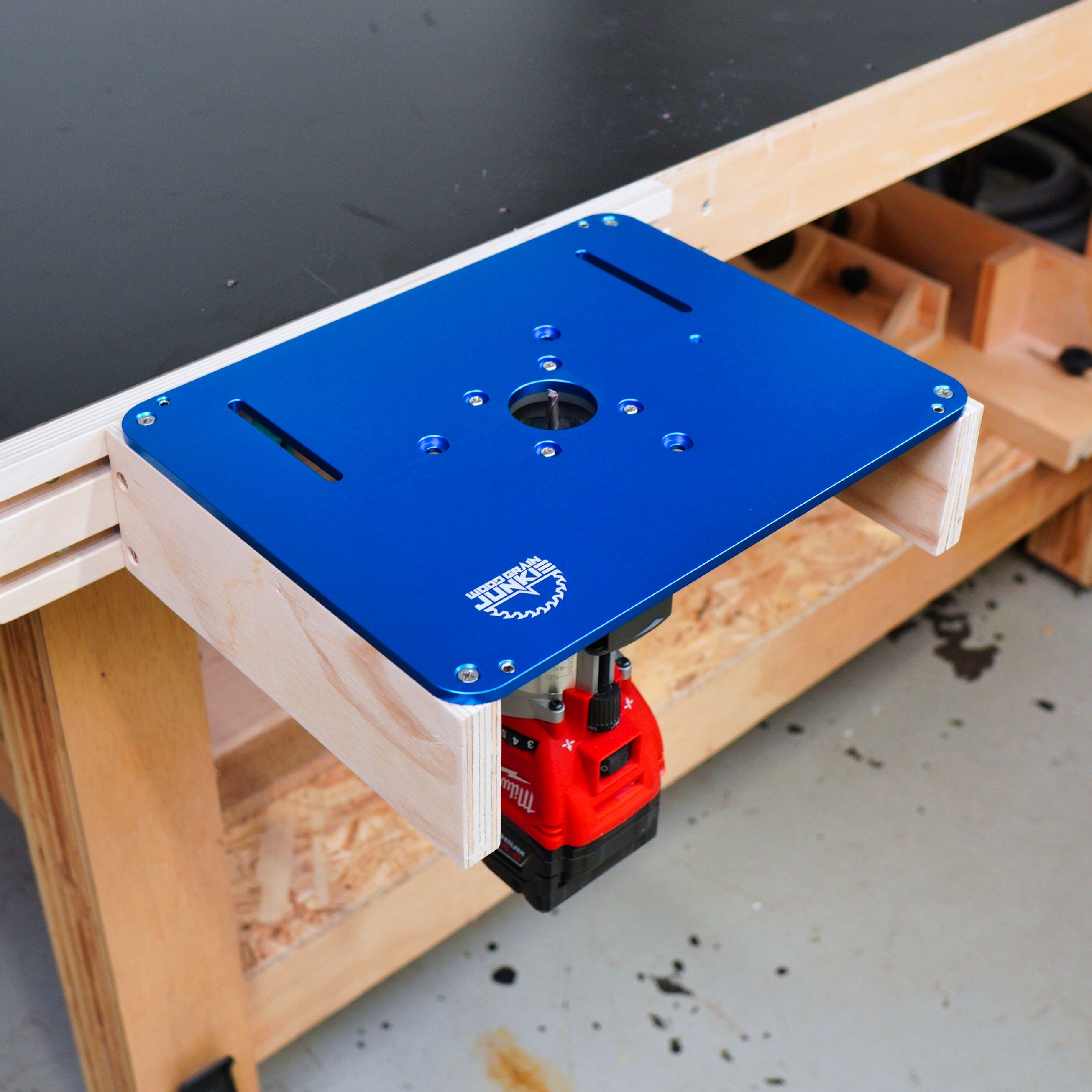 Aluminum Router Table Insert Plate | Wood Grain Junkie