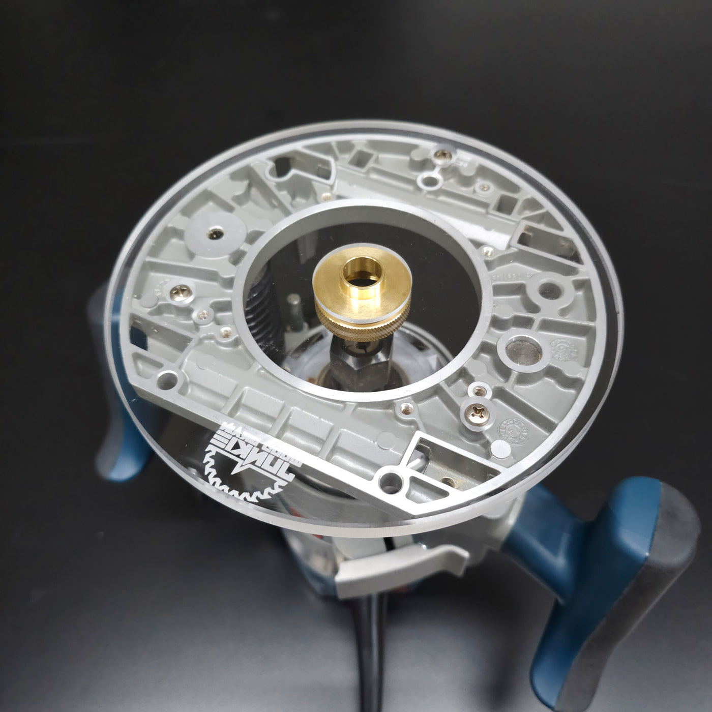 FullFit Pro™ 7in Round Base Plate - Bosch 1617EVS Router Plunge Base