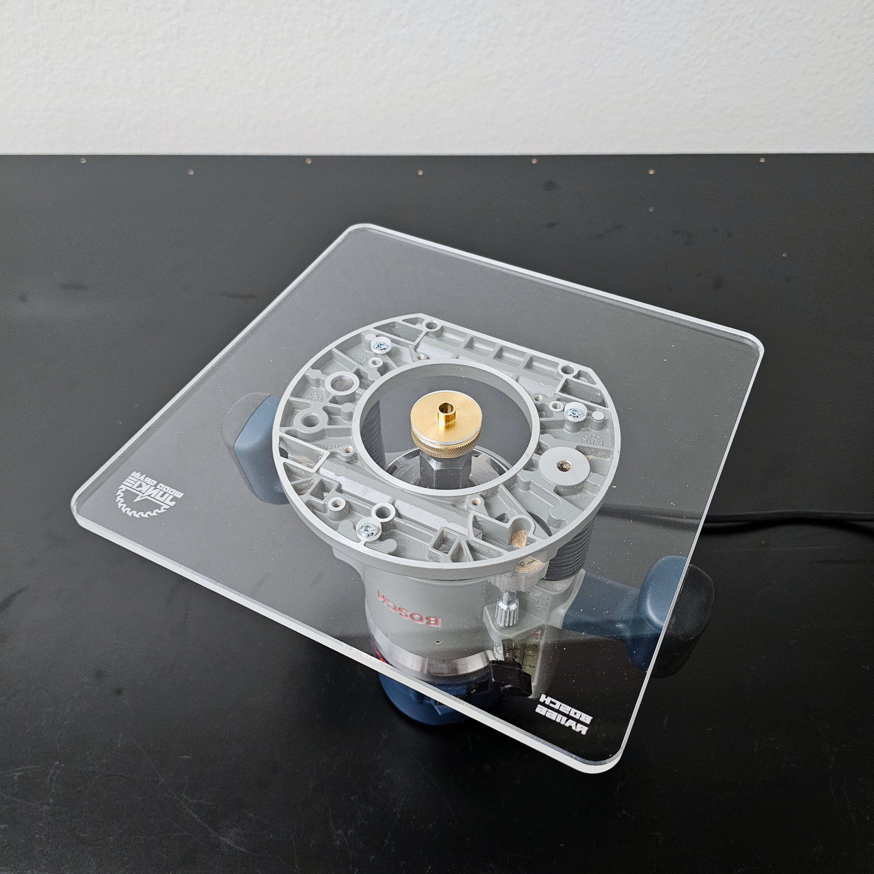 FullFit Pro™ 10in Base Plate - Bosch 1617EVS Router Plunge Base (RA116