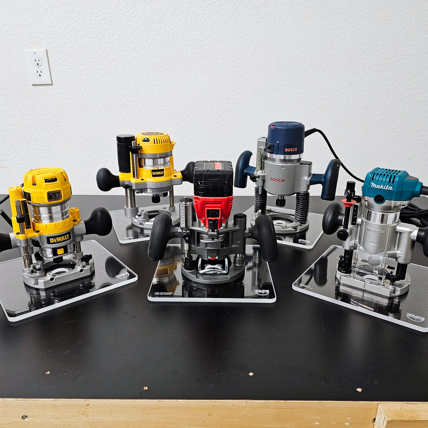 FullFit Pro™ 10in Base Plate - DeWalt DW618 Router Plunge Base (DW6182