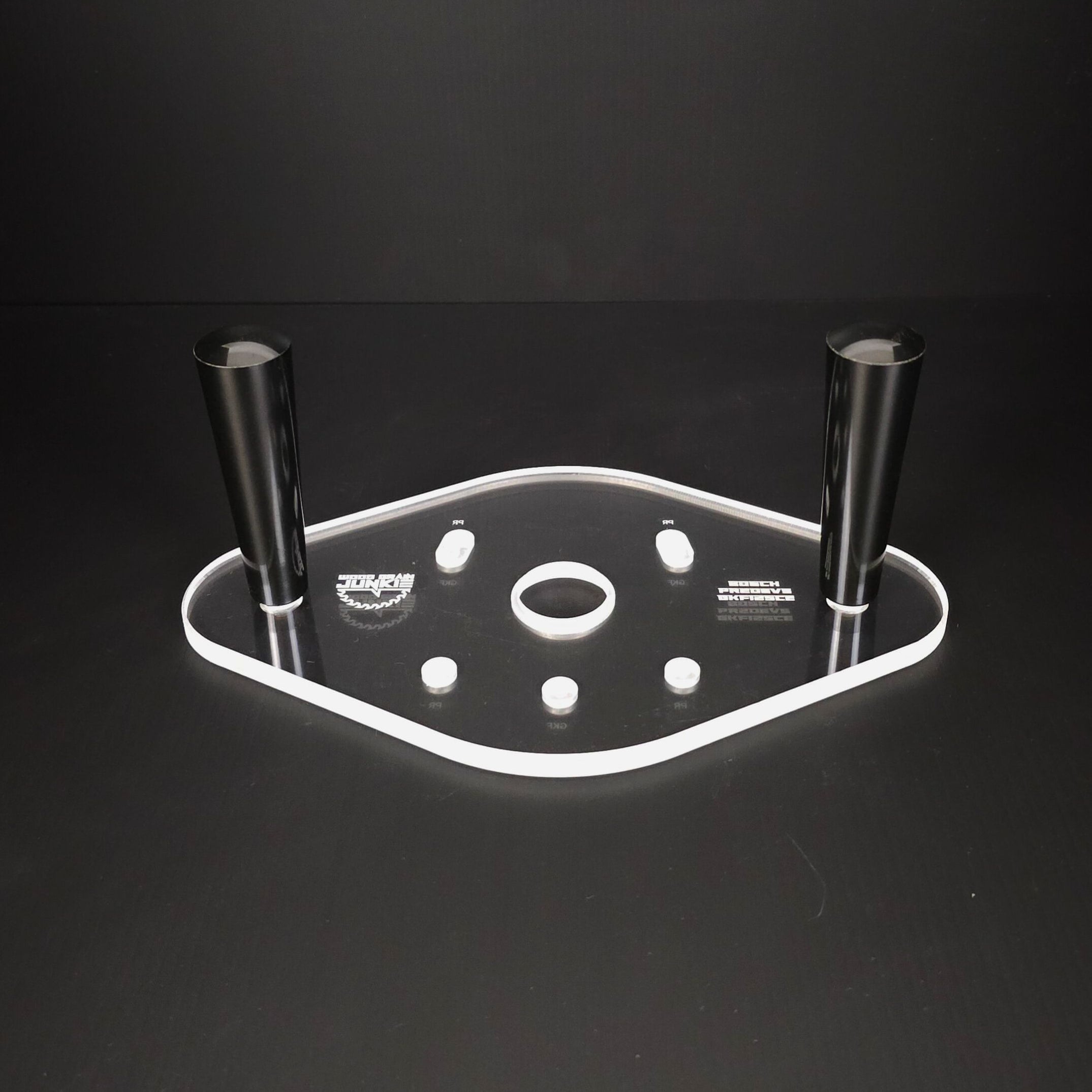 TrimFit Pro® DUAL GRIP Router Base Plate for Bosch Colt PR20EVS and GK