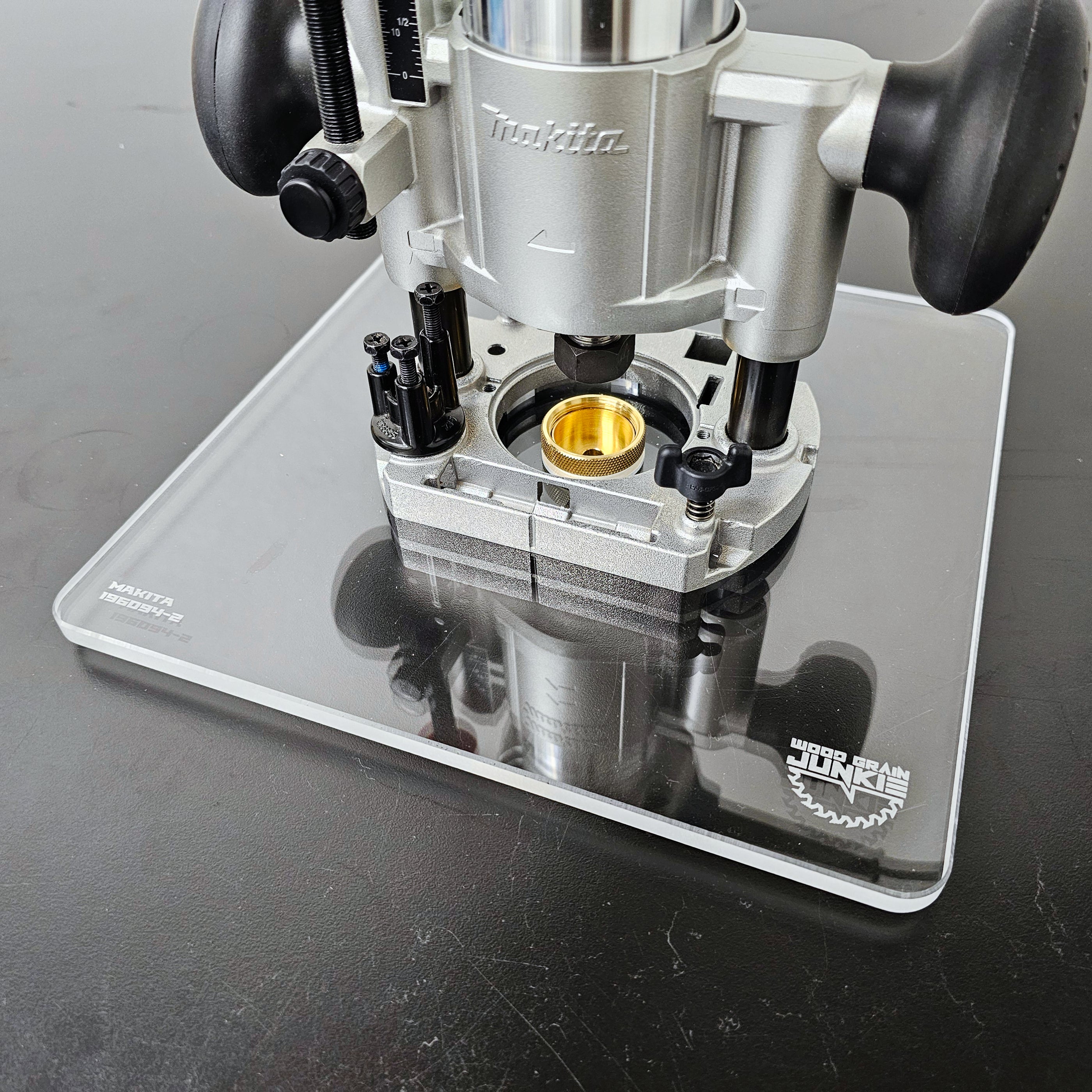 TrimFit Pro® 10in Base Plate - Makita Trim Router Plunge Base (196094-