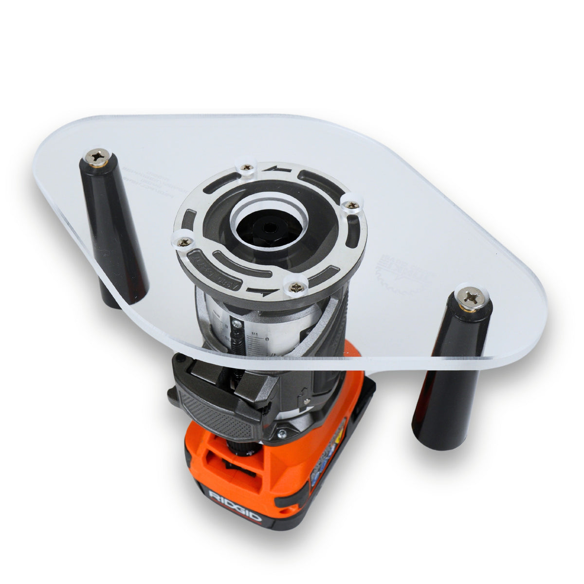 TrimFit Pro® DUAL GRIP Router Base Plate for Ridgid and Ryobi