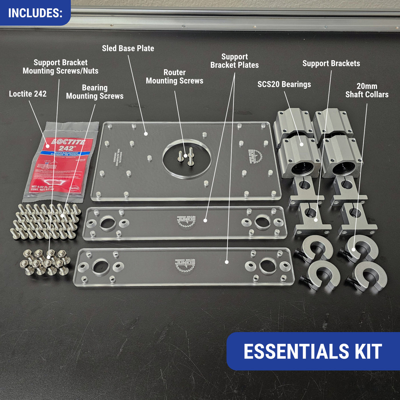 FullFit Pro™ Full-Size Router Sled Kit