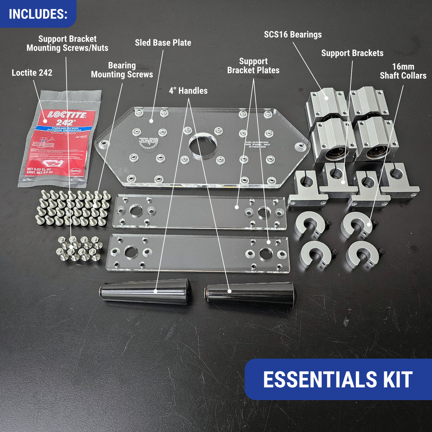 TrimFit Pro® Trim Router Sled Kit