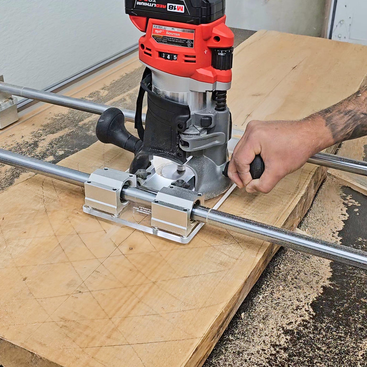 Router Sled For Planing | Slab Flattening Mill | Router Planer Jig