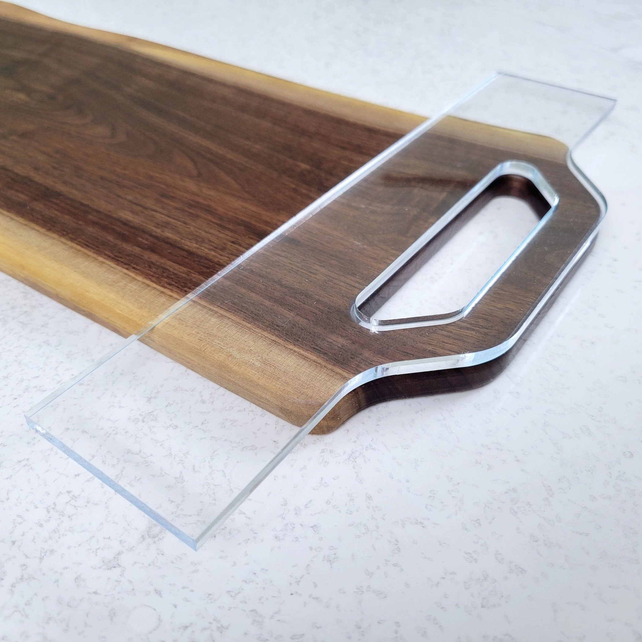 Charcuterie Board Handle Acrylic Router Template