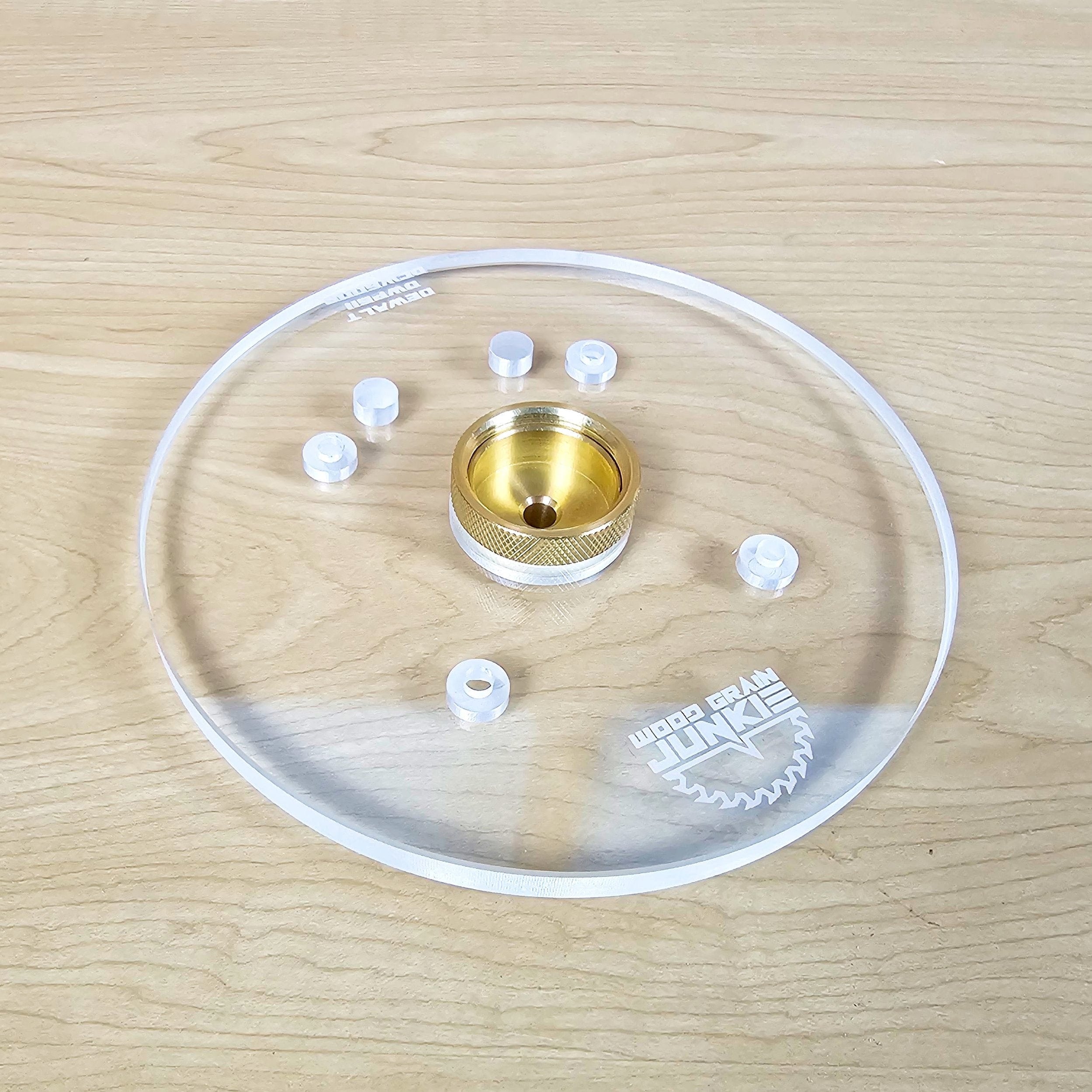 DeWalt (DWP611 / DCW600B) Router Base Plates — Wood Grain Junkie