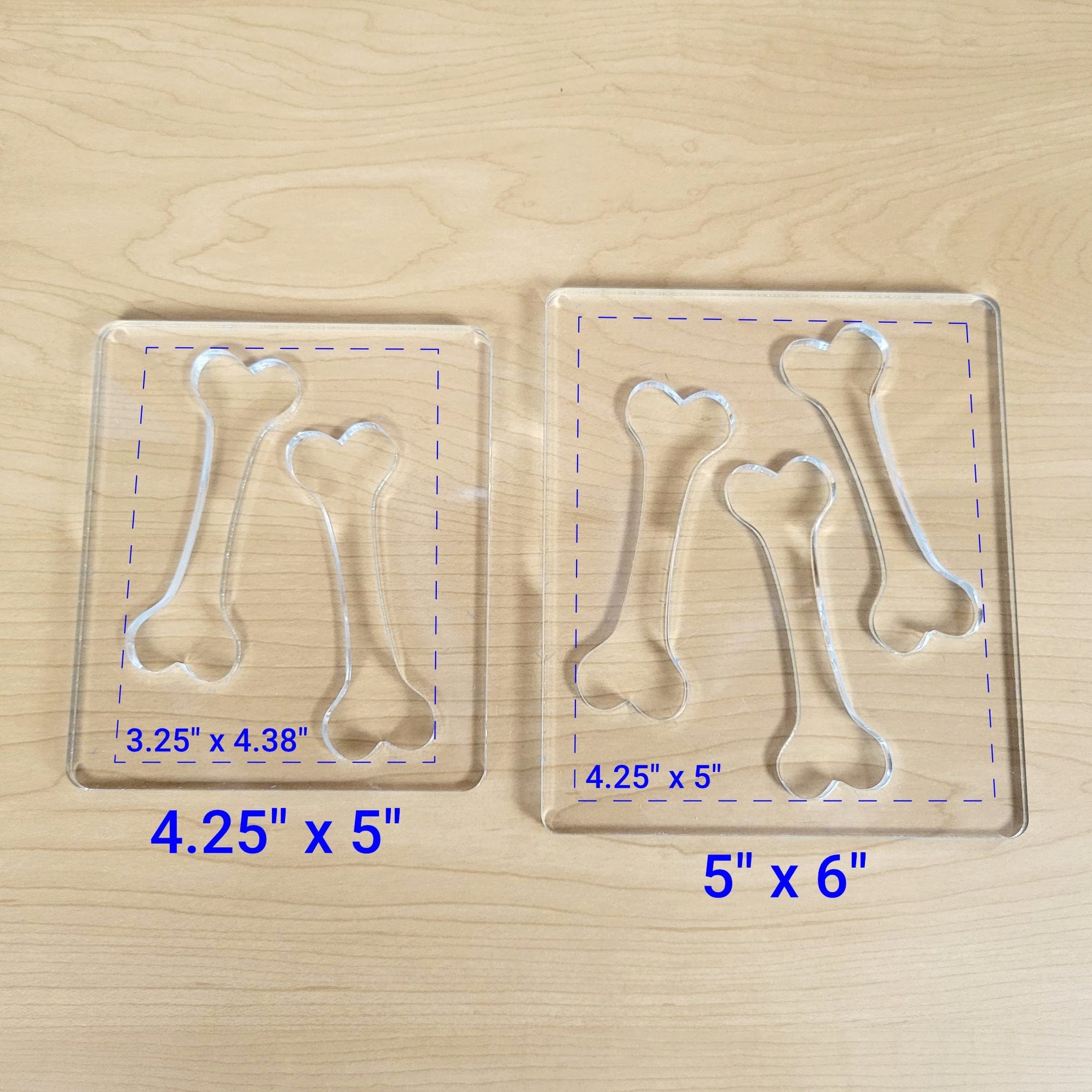 Dog Bone Epoxy/Resin Inlay Template