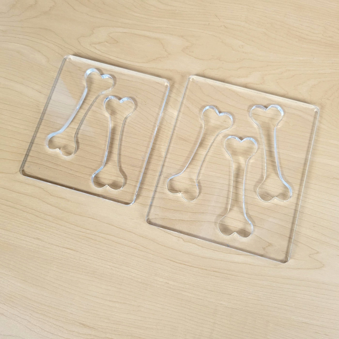 Dog Bone Epoxy/Resin Inlay Template
