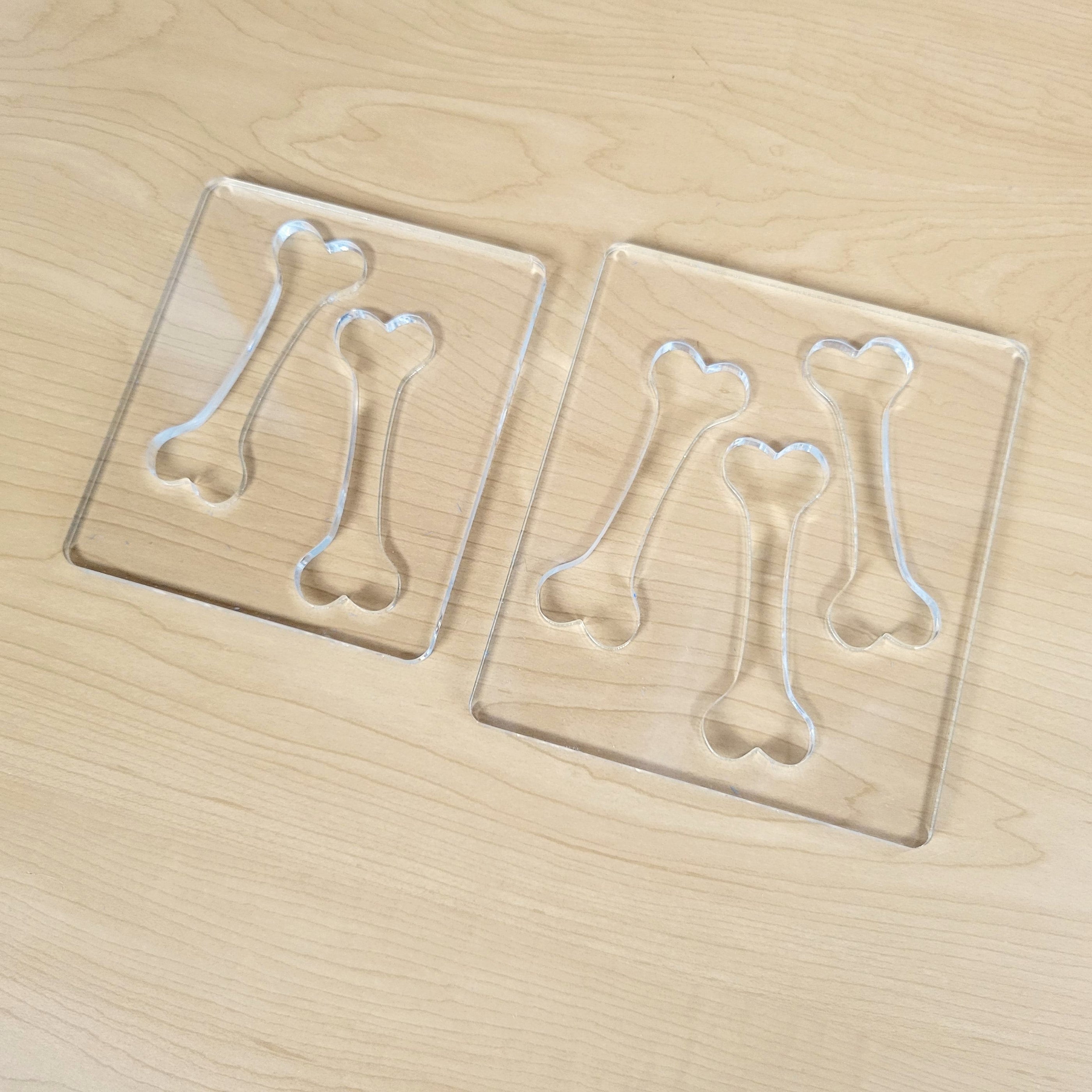Dog Bone Epoxy/Resin Inlay Template