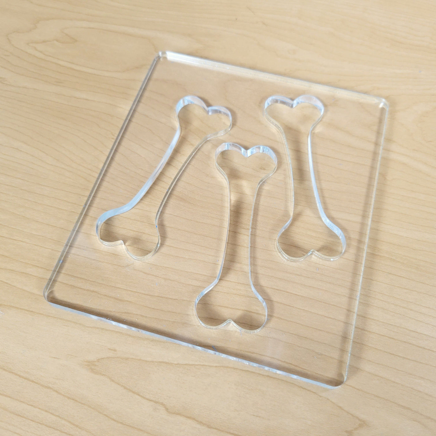 Dog Bone Epoxy/Resin Inlay Template
