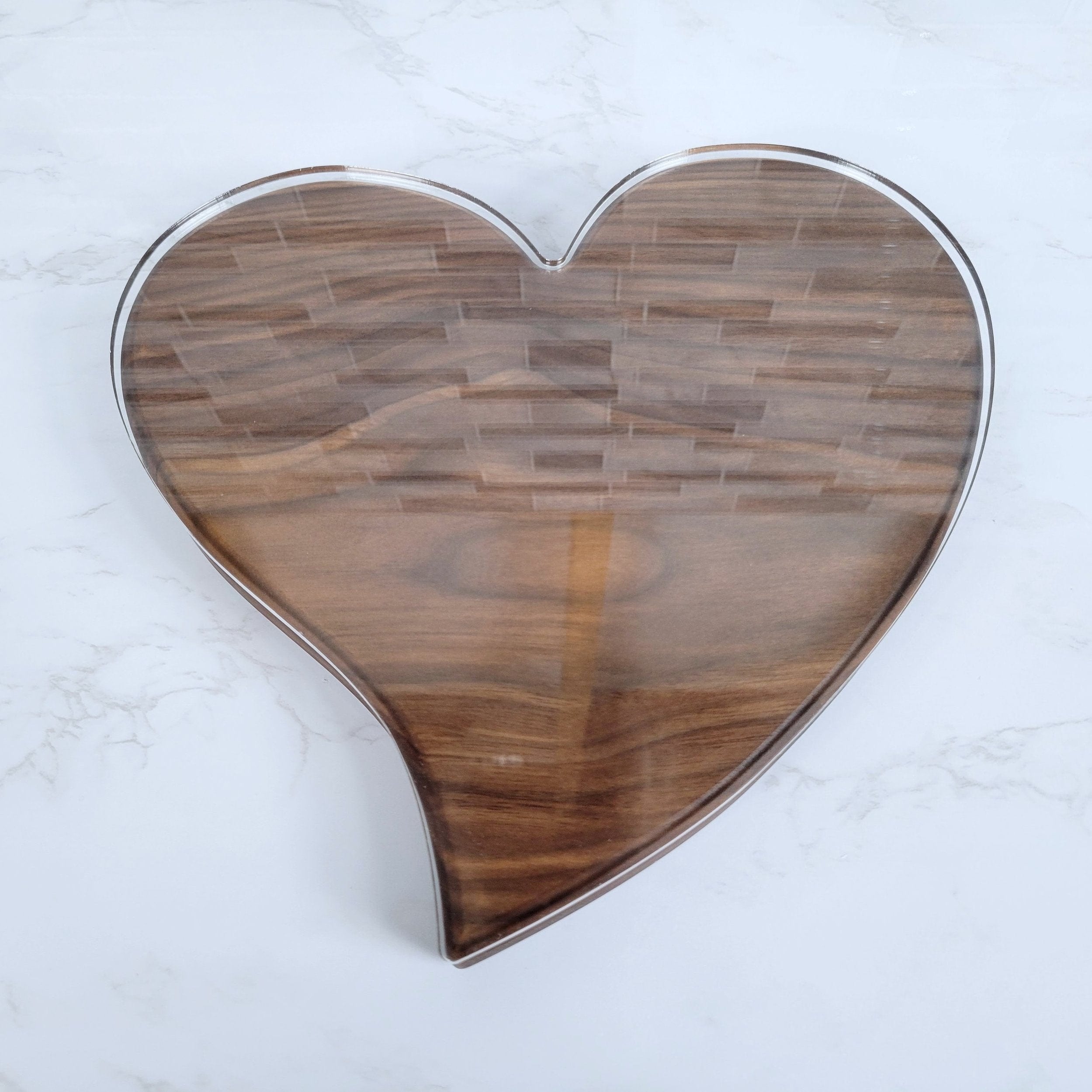 Heart Shape Cutting Board Acrylic Router Template