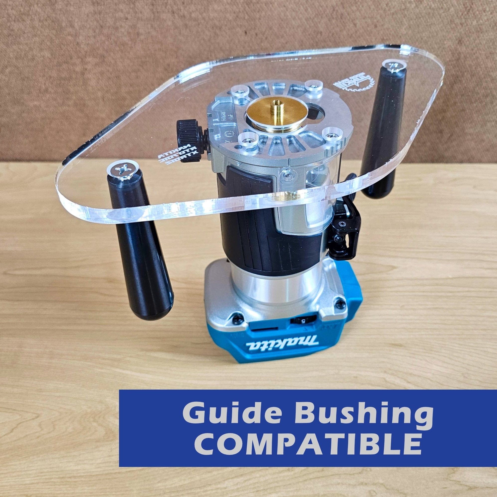 TrimFit Pro® DUAL GRIP Router Base Plate for Makita RT0701C and XTR01Z