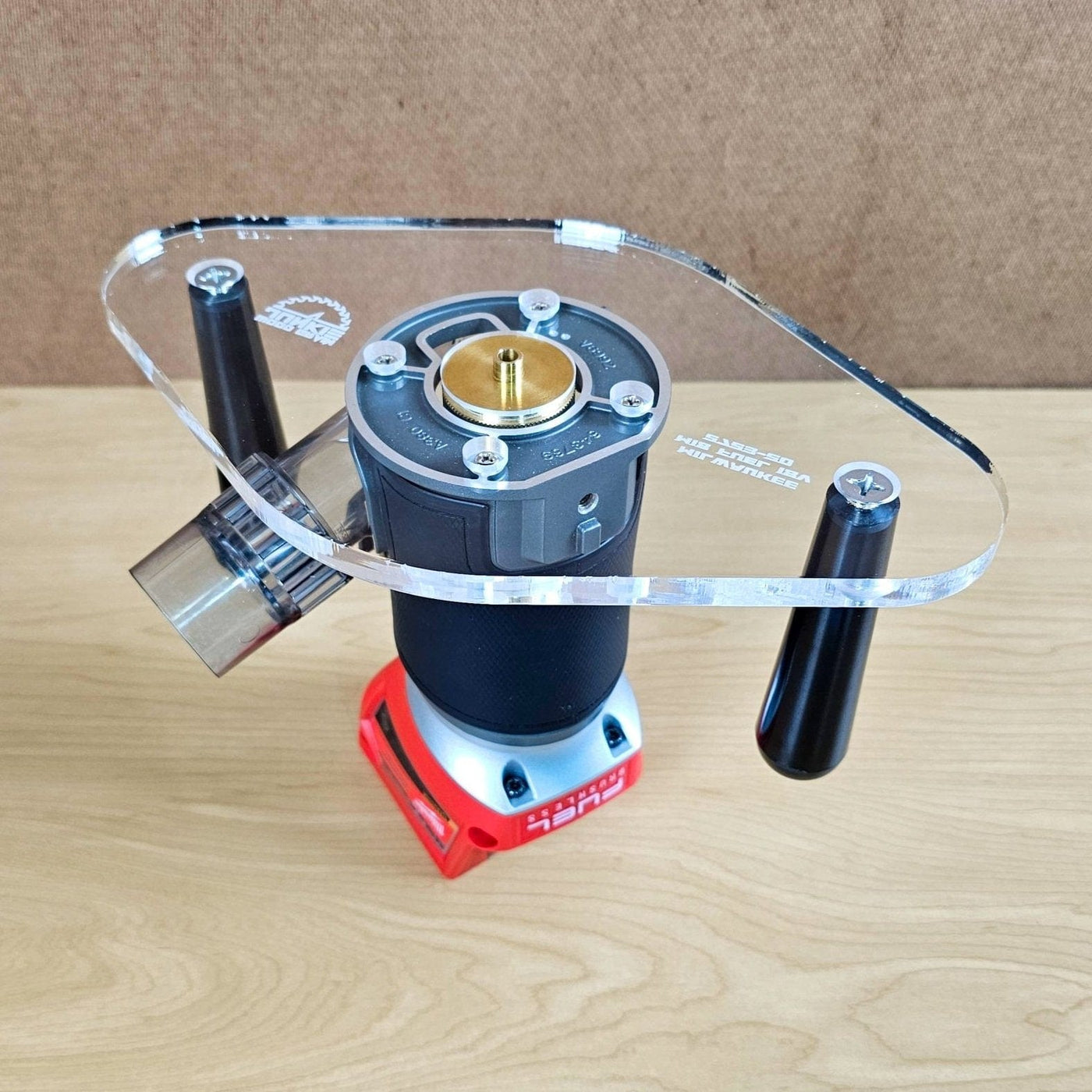 TrimFit Pro® DUAL GRIP Router Base Plate for Milwaukee M18 FUEL 2723-2