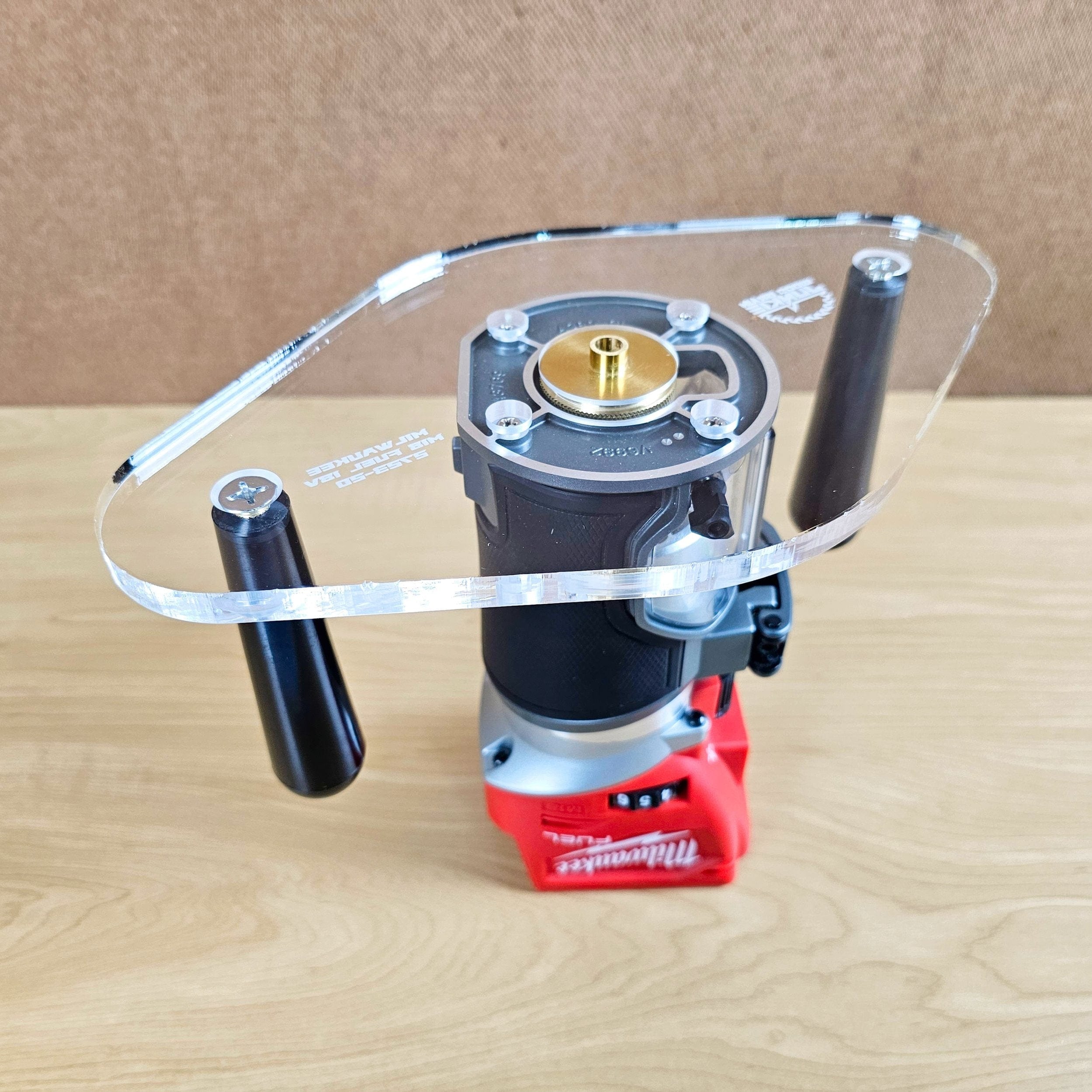 TrimFit Pro® DUAL GRIP Router Base Plate for Milwaukee M18 FUEL 2723-2