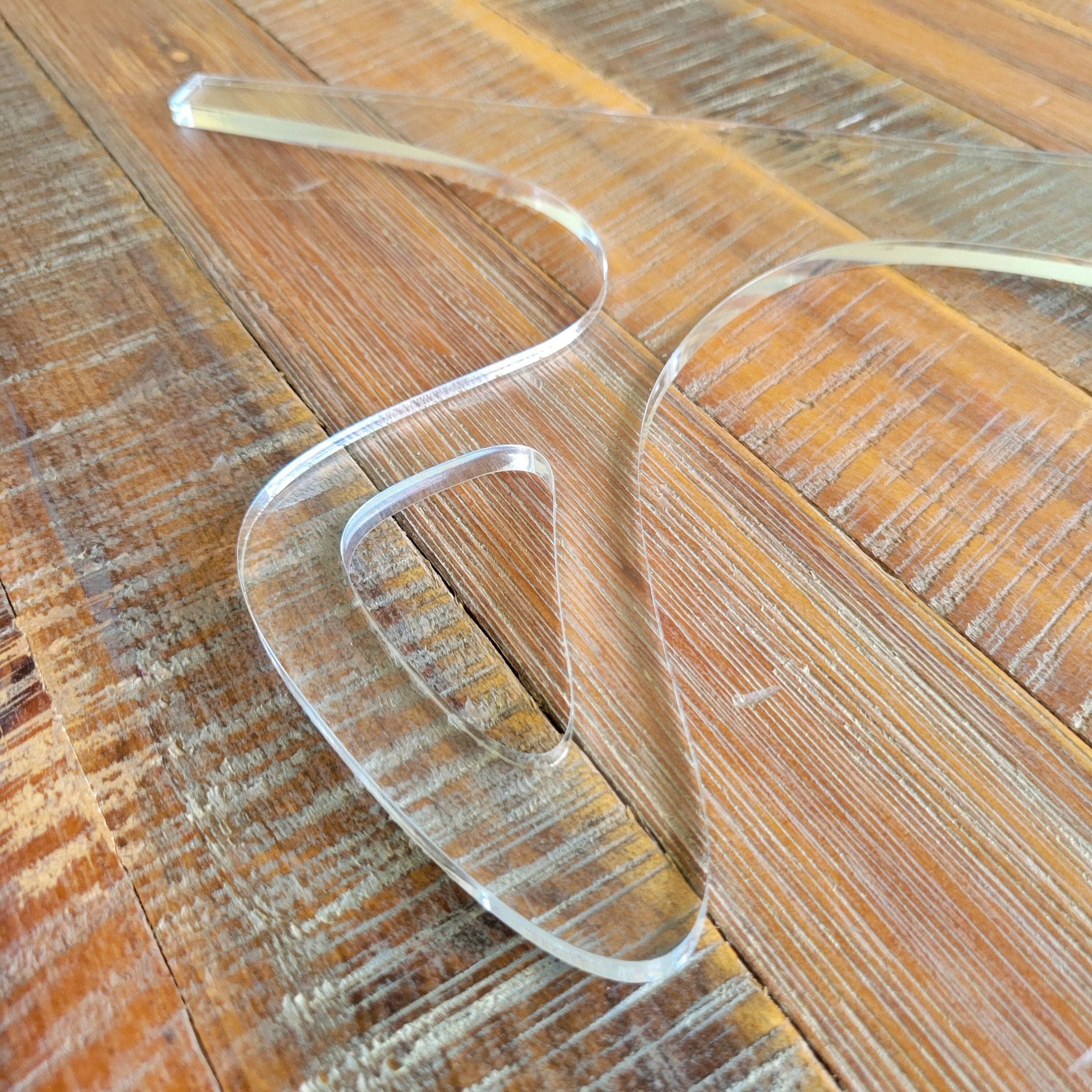 Modern Charcuterie Board Handle Acrylic Router Template