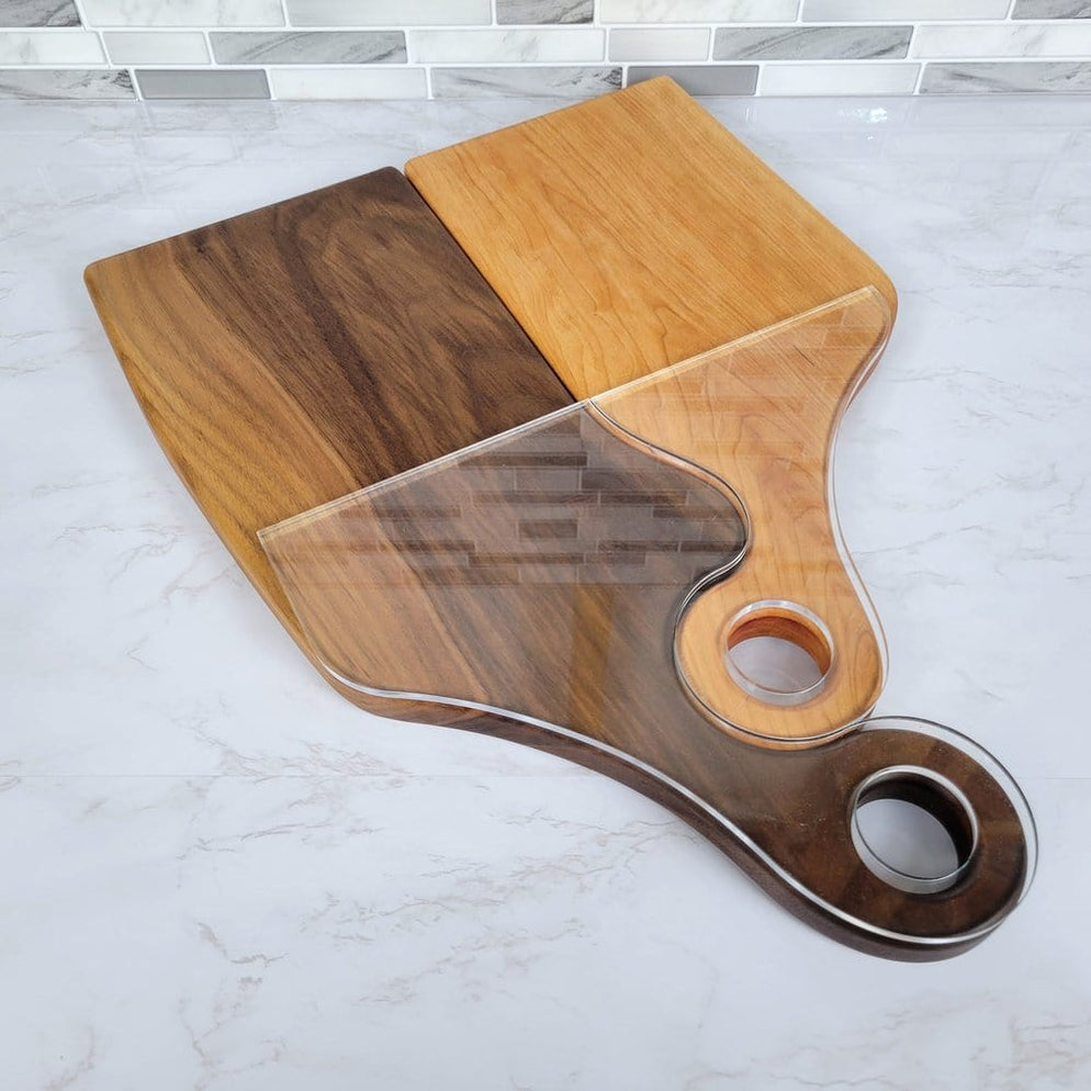 Nesting Charcuterie Board Handle Router Template Set