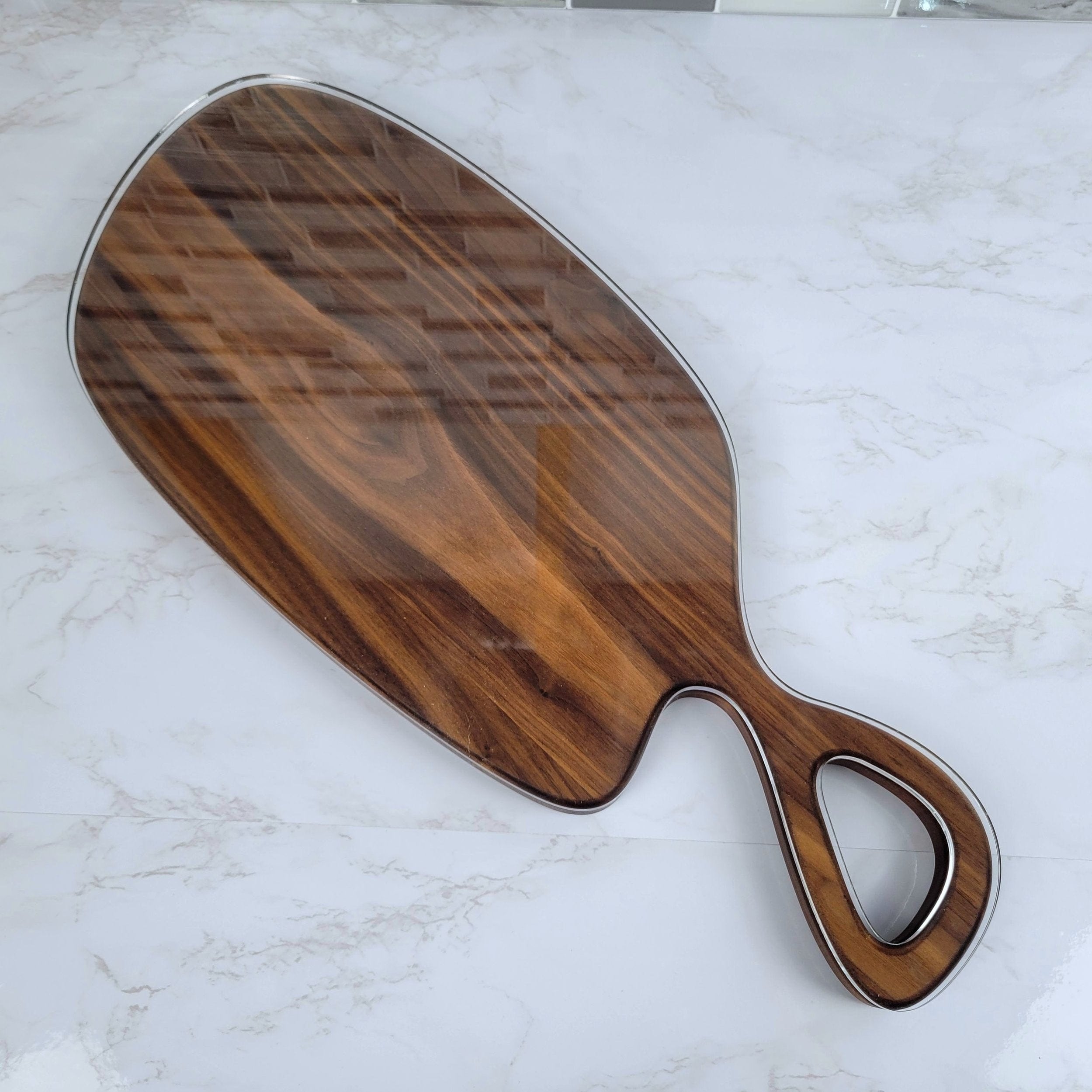 Organic Handle Full Charcuterie Board Acrylic Router Template