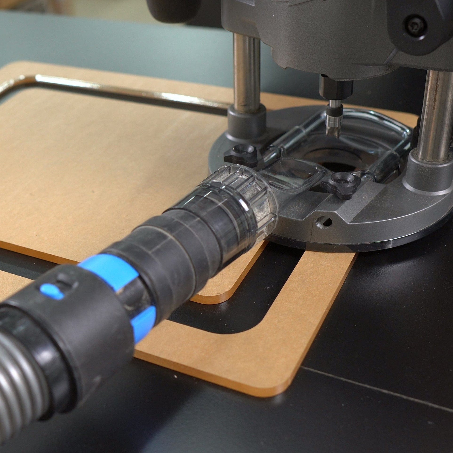 7 in Square Rabbet/Recess Cutout Template - For Your Trim Router Inser