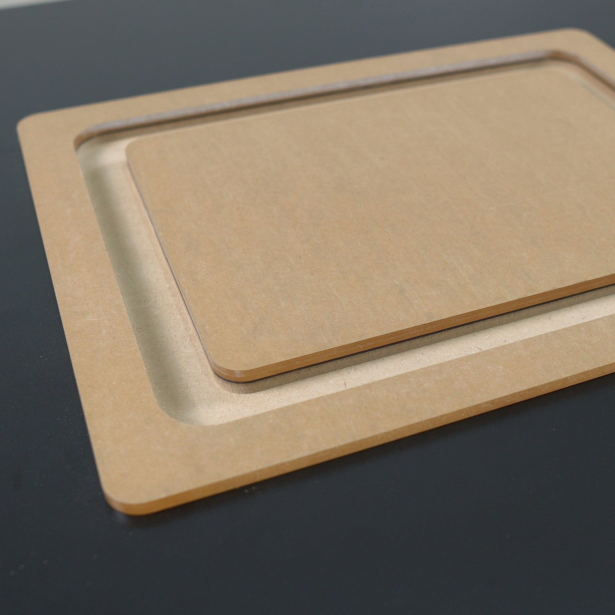 7 in Square Rabbet/Recess Cutout Template - For Your Trim Router Inser