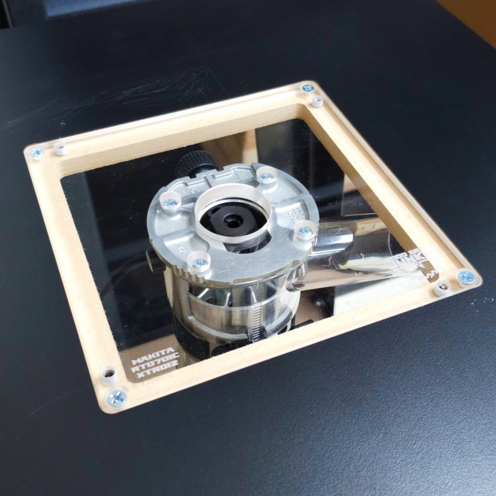 7 in Square Rabbet/Recess Cutout Template - For Your Trim Router Inser