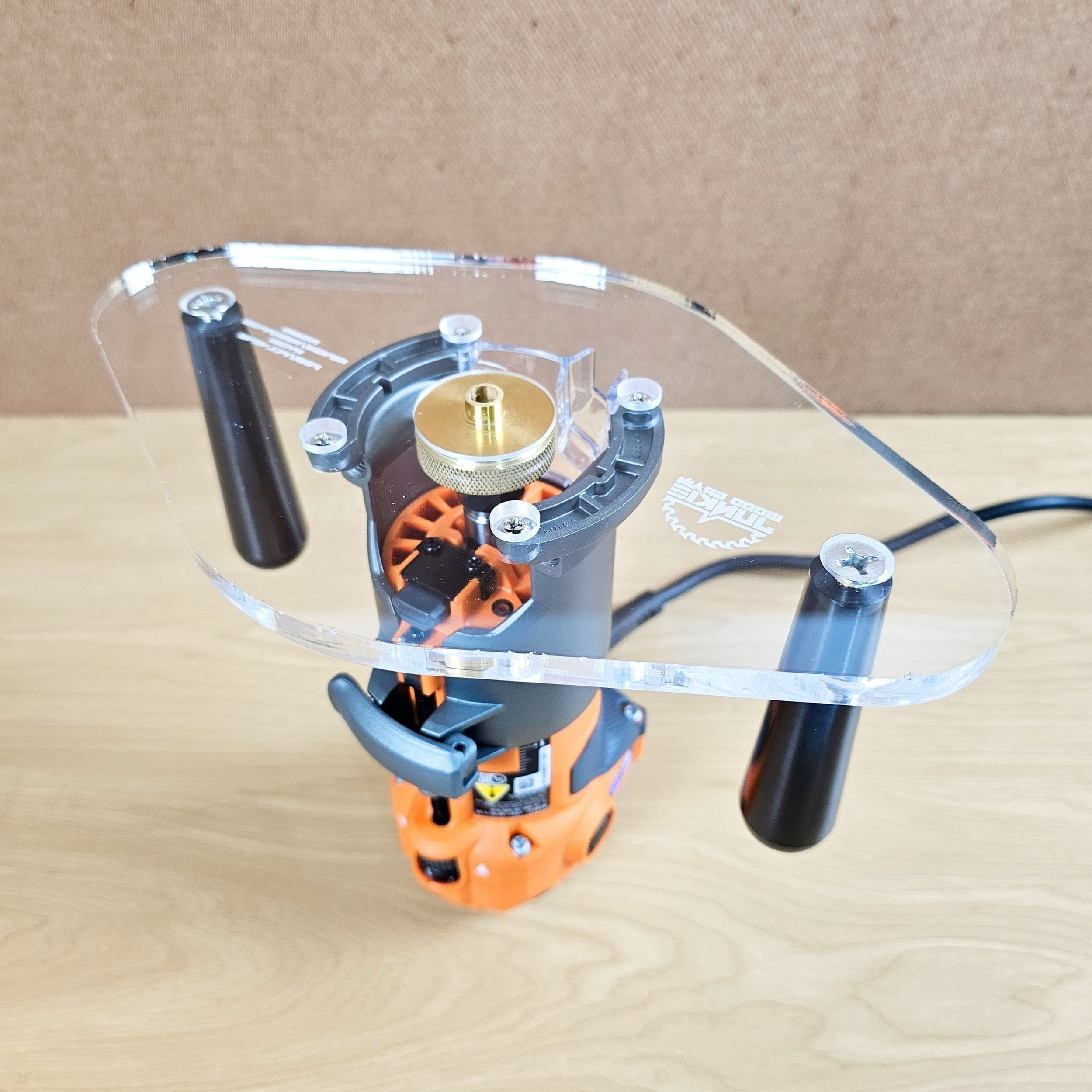 TrimFit Pro® DUAL GRIP Router Base Plate for Ridgid and Ryobi