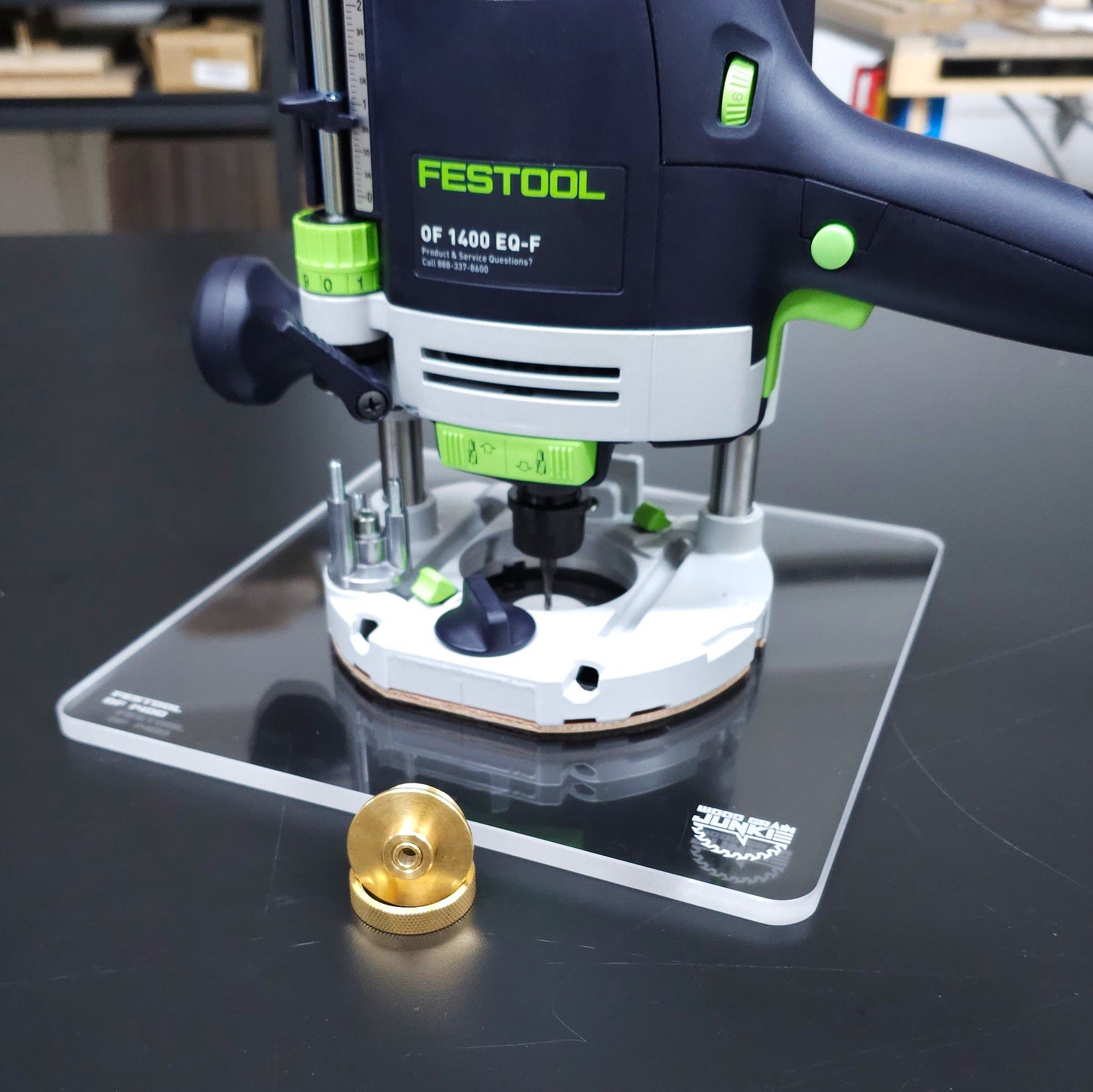 Woodworking Router Base Plates for Trim & Plunge Routers | Clear Acrylic