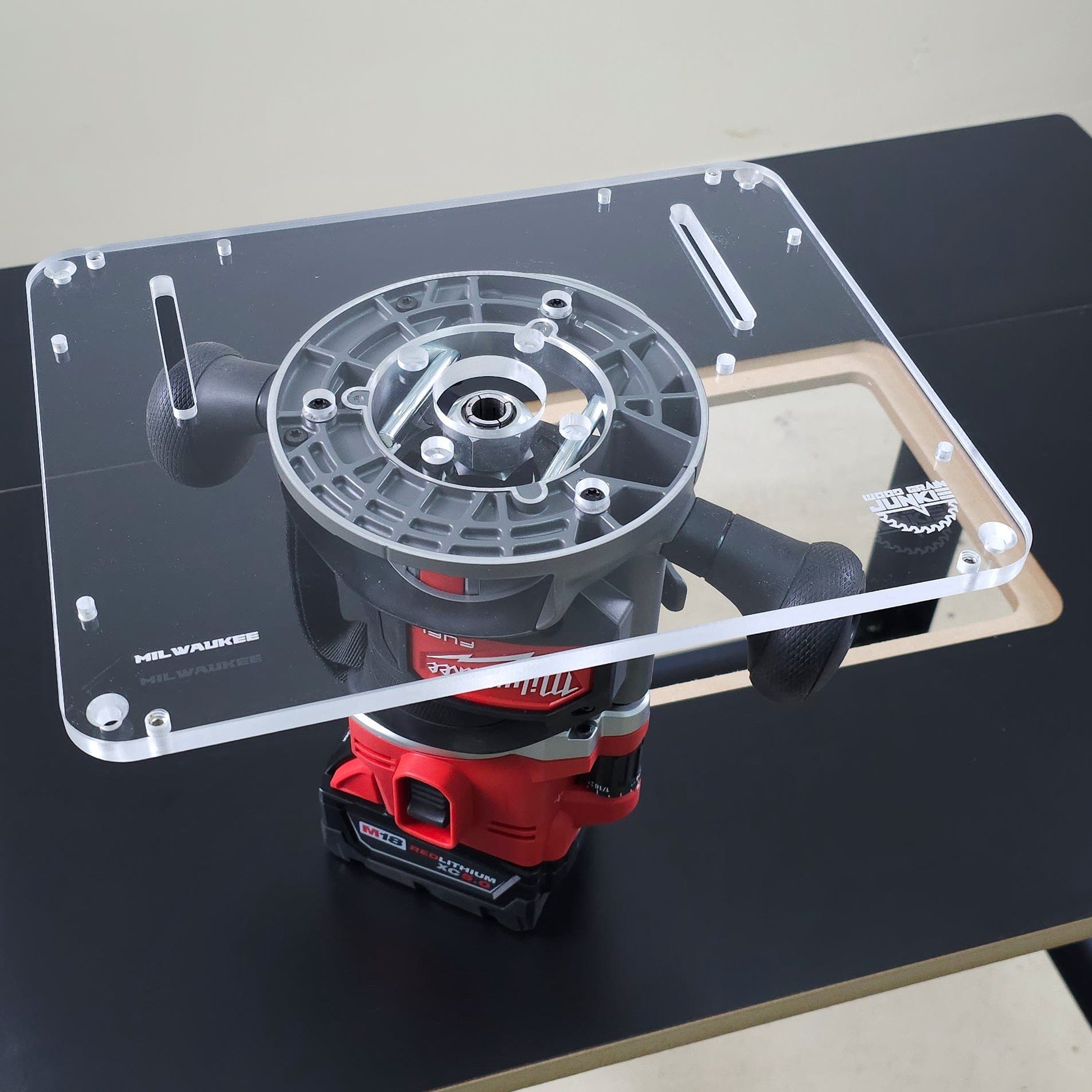 Router Table Insert Plate | Wood Grain Junkie