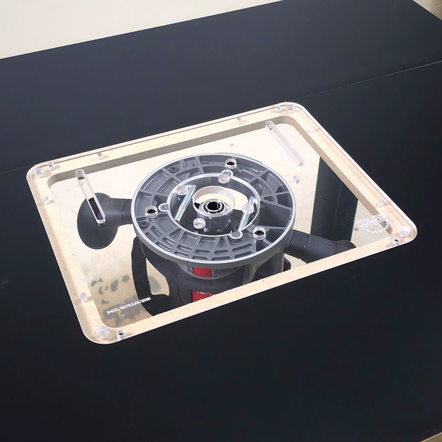 DualFit Pro™ Acrylic Router Mount - Insert Plate - Fits Full-Size and ...