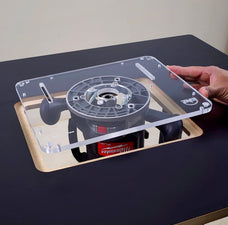 DualFit Pro® Acrylic Router Mount - Insert Plate - Fits Full-Size and