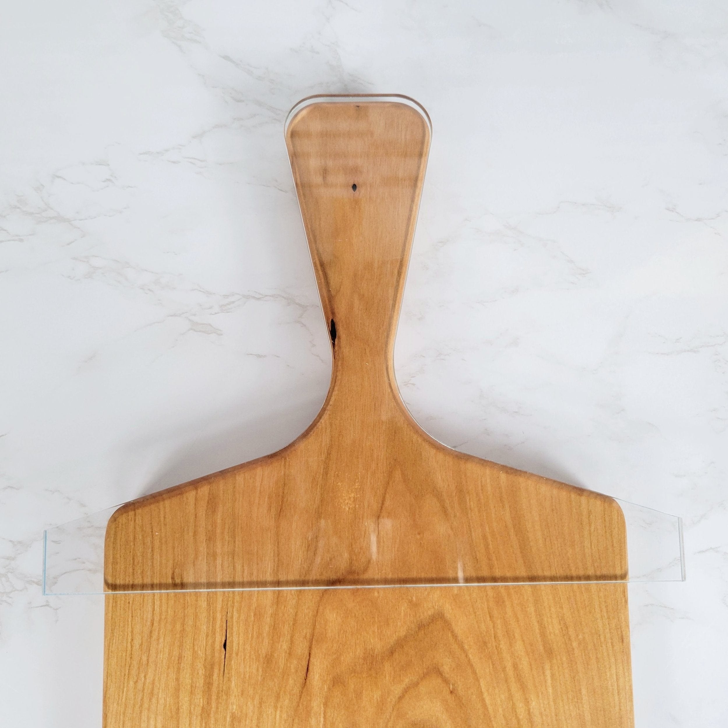 Skinny Necktie Charcuterie Board Handle Acrylic Router Template