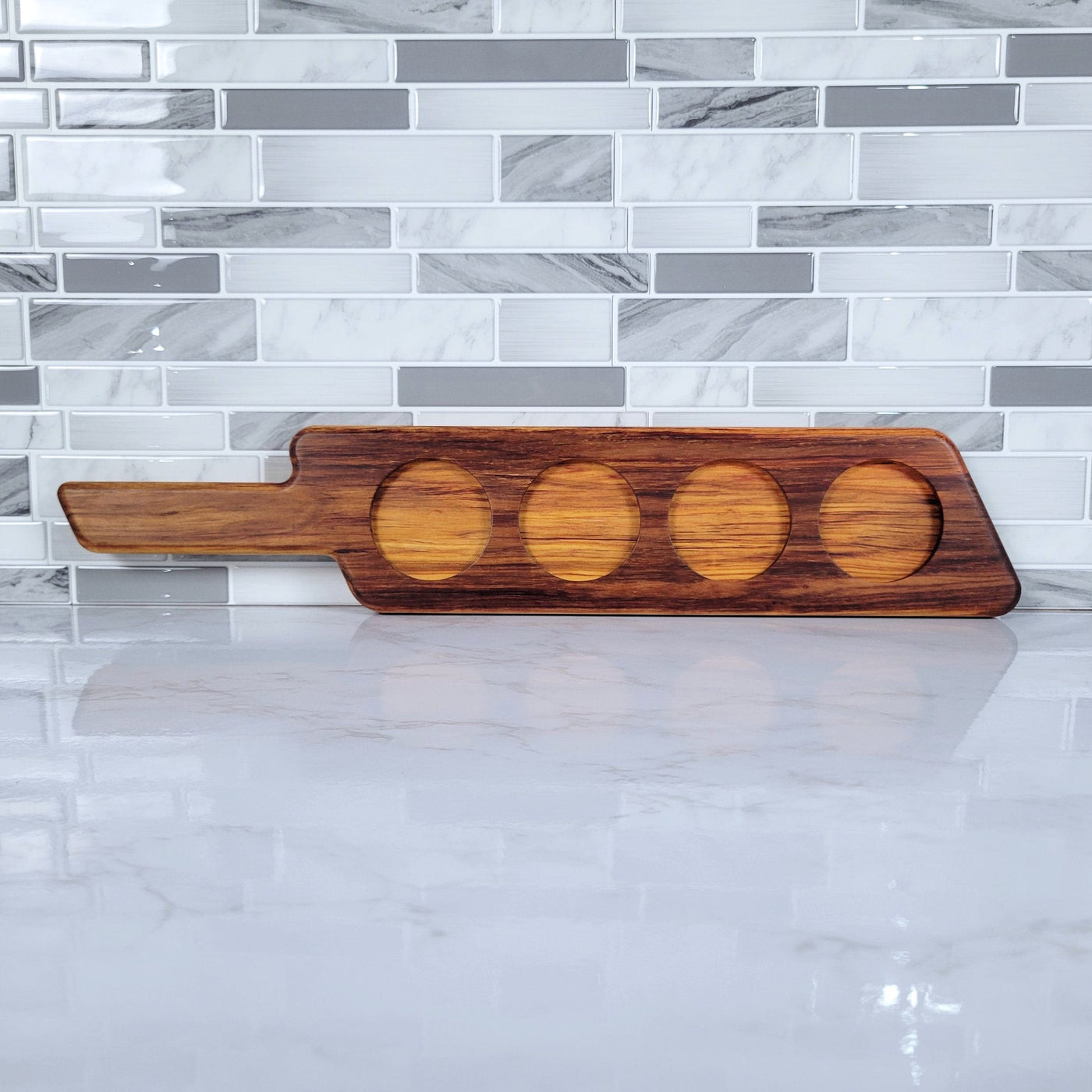 Straight Beer Flight Acrylic Router Template